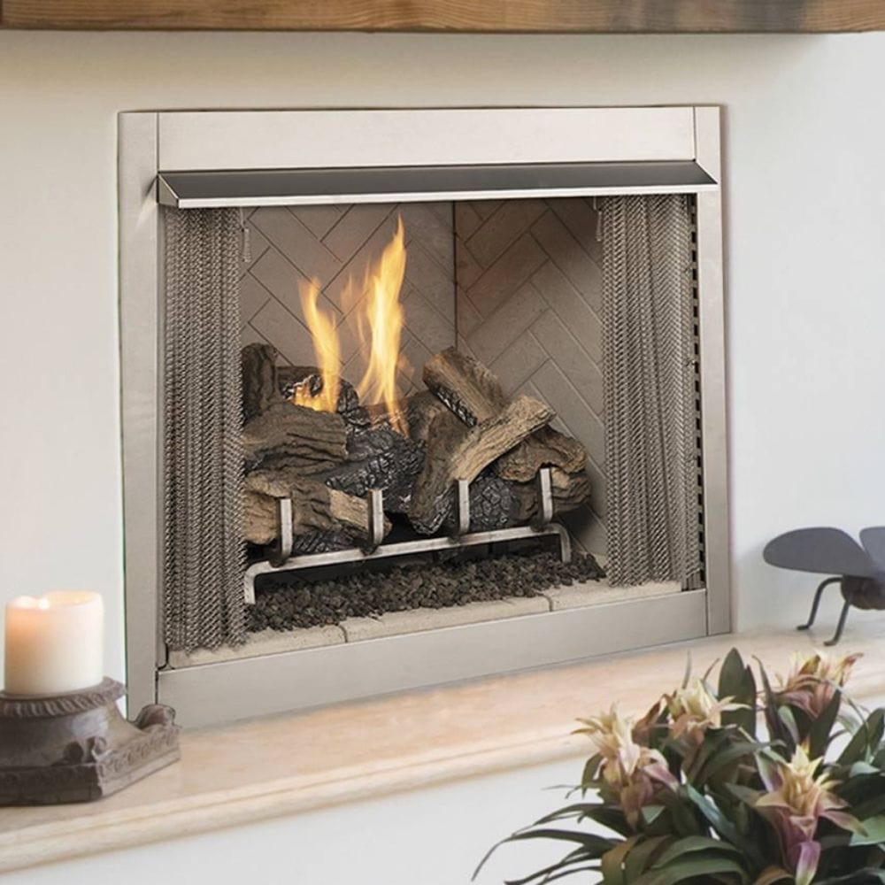 propane fireplace ventless