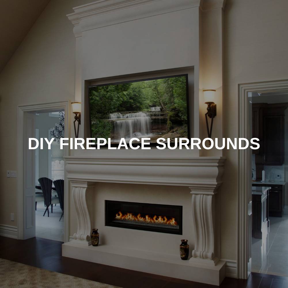 DIY Fireplace Surround | Easy-to-Assemble Kits – Modern Blaze