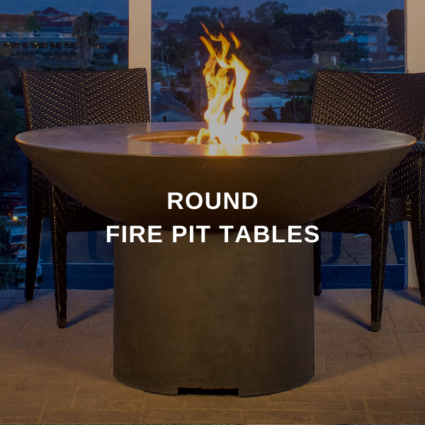 Round Fire Pit Tables | Warmth & Style for Your Patio – Modern Blaze