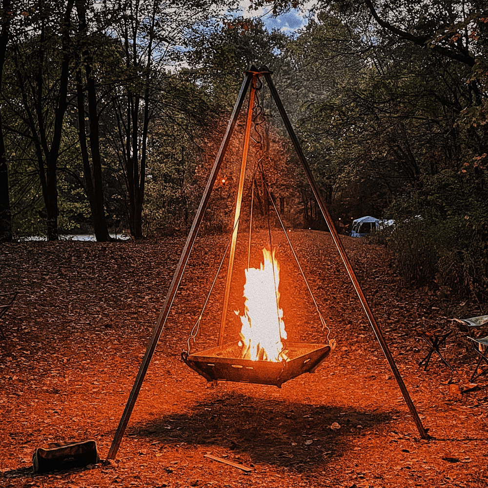 Crafted Fire Witches Brew 96-Inch Tall Fire Pit – Modern Blaze