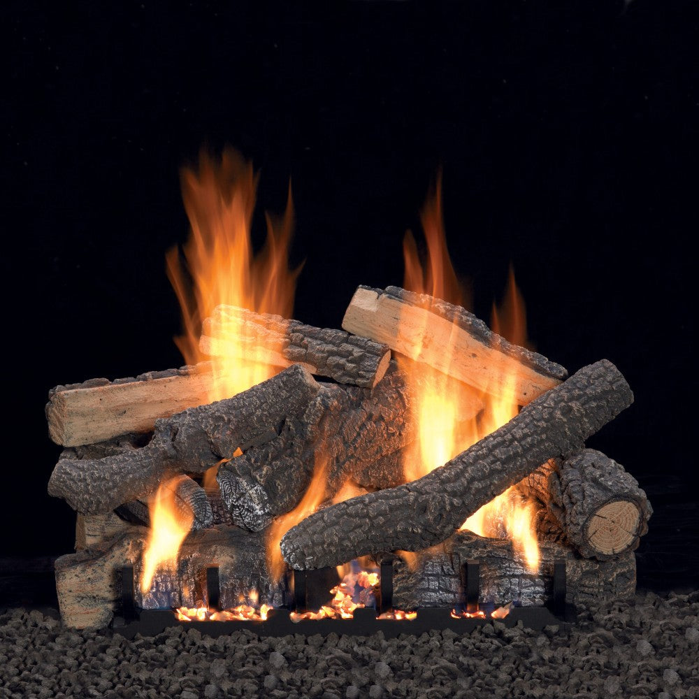 Empire Slope Glaze Burner Gas Log – Ponderosa – Modern Blaze