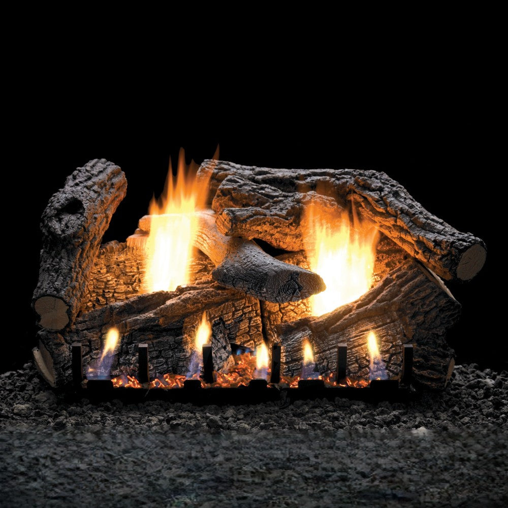 Empire Slope Glaze Burner Gas Log – Super Sassafras – Modern Blaze