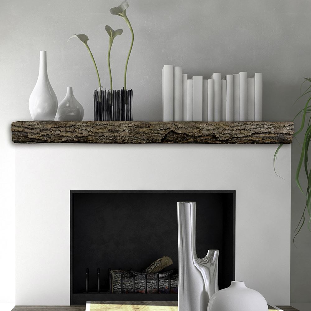 Lexington Hearth Half Sleeper Faux Wood Mantel — Modern Blaze