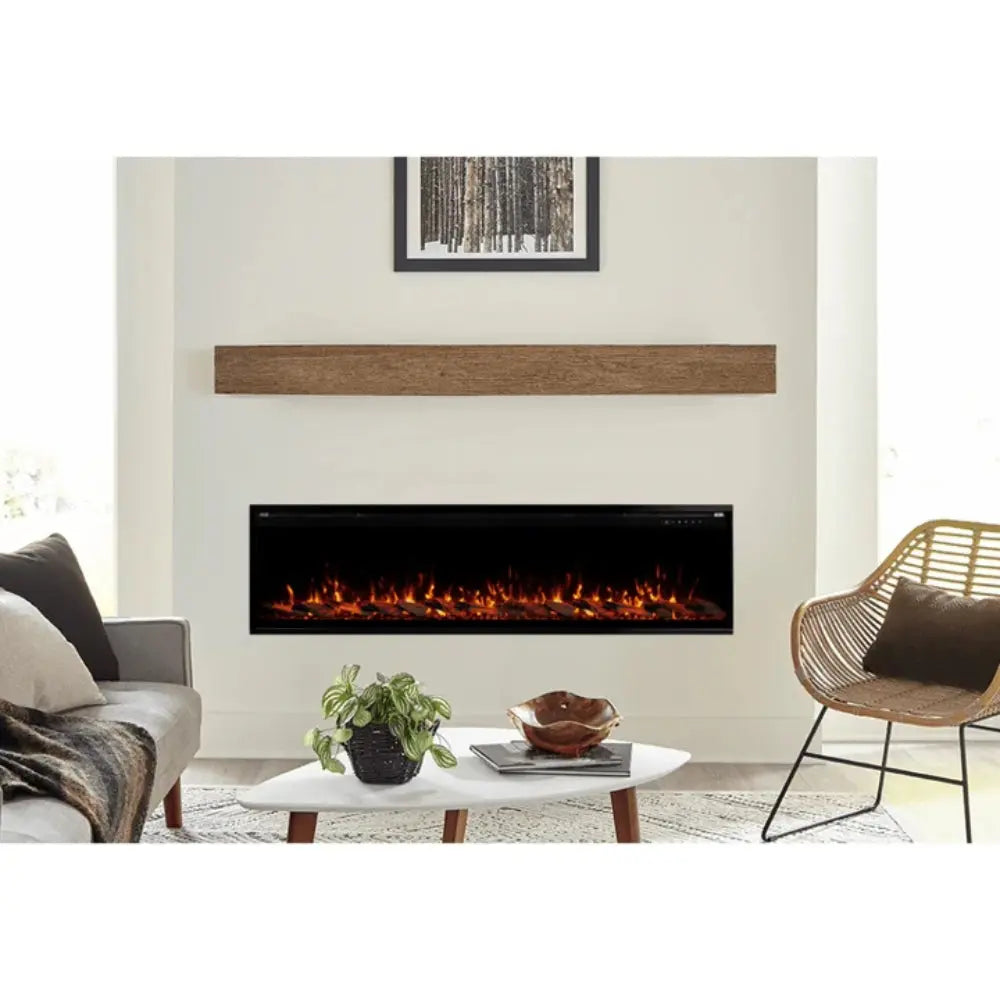 Touchstone Sideline Elite Pro 72-inch Smart Electric Fireplace with ...