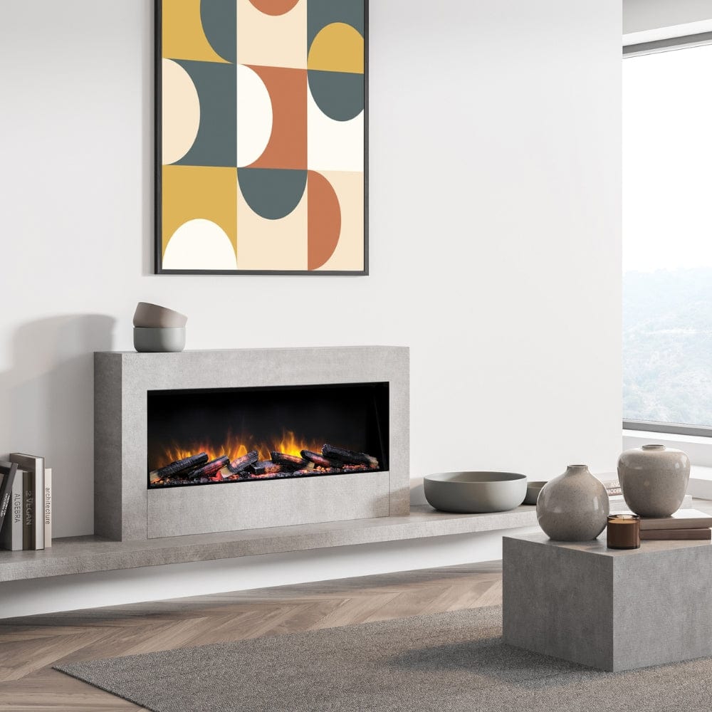 Flamerite E-FX Slim Line Smart Electric Fireplace — Modern Blaze