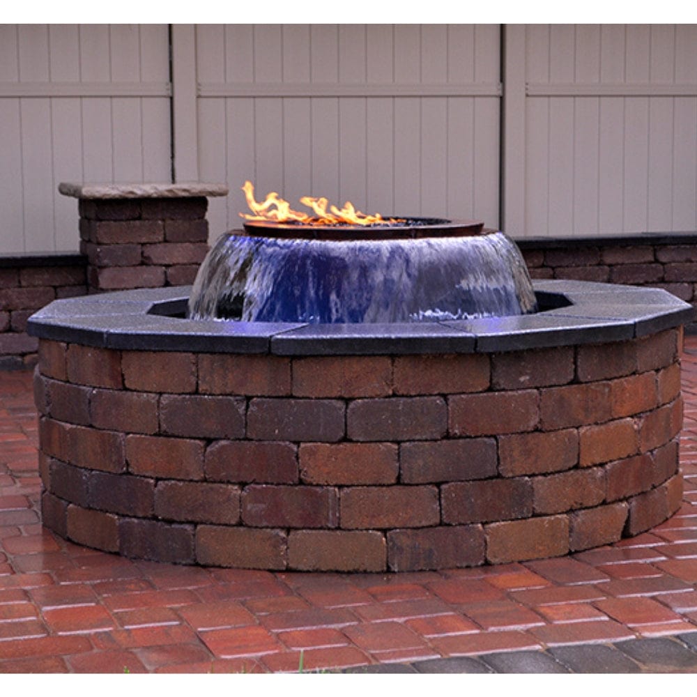HPC Evolution 360 Copper Gas Fire and Water Bowl — Modern Blaze