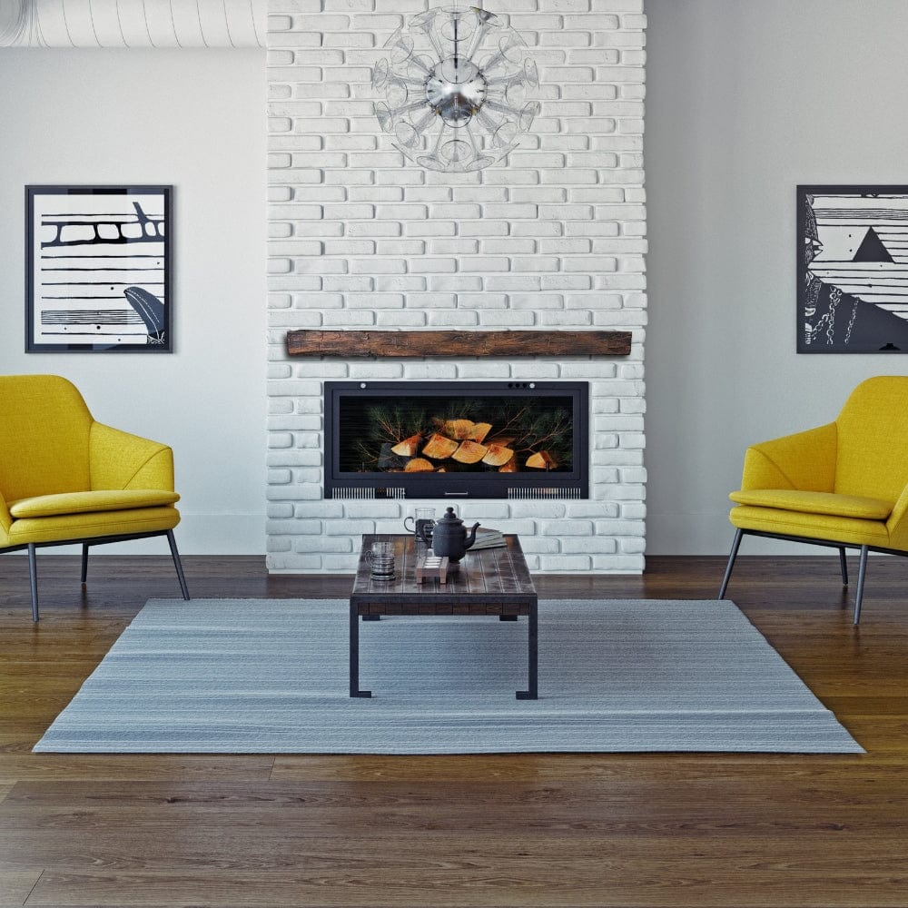 Lexington Hearth Hayloft Beam Faux Wood Mantel — Modern Blaze