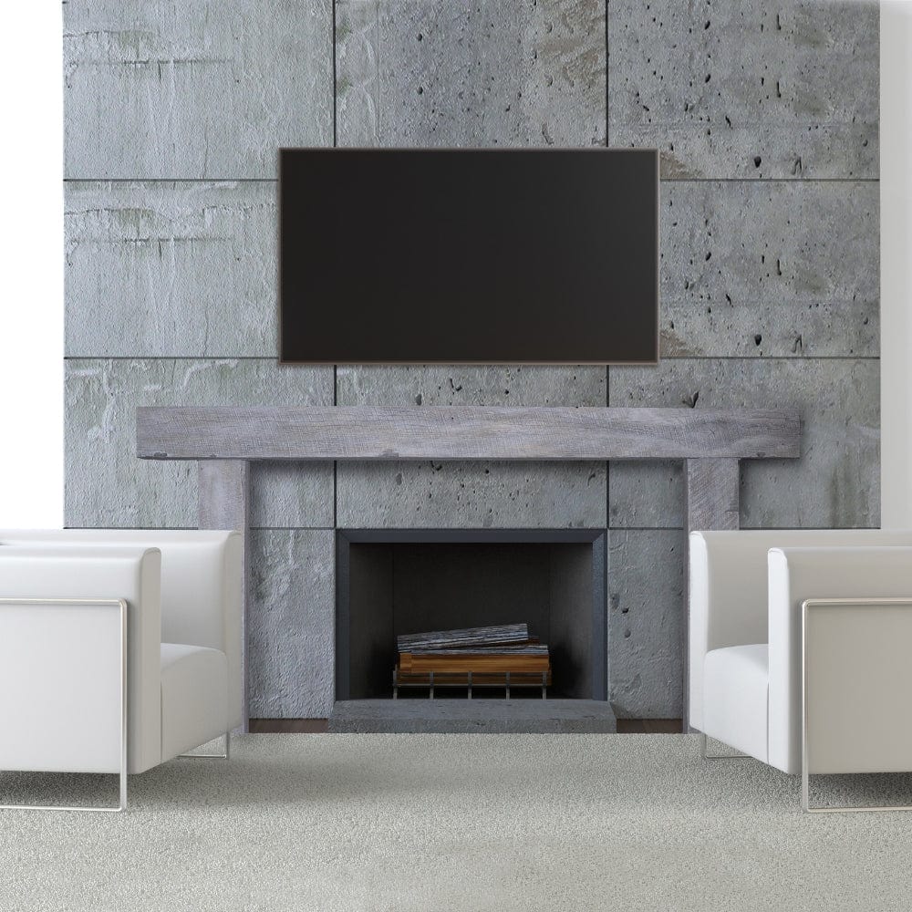 Lexington Hearth Hitching Post Mantel Surround — Modern Blaze