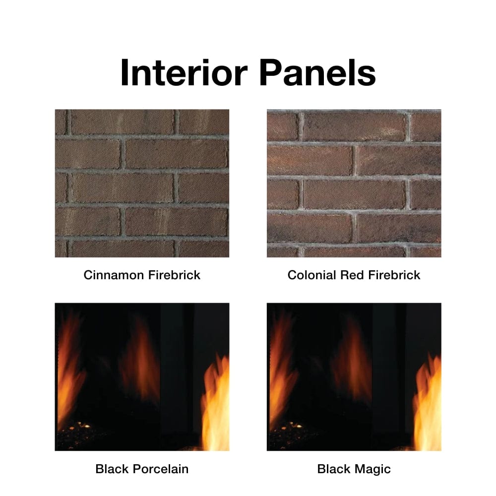 Monessen Interior Panels for Aria Gas Fireplace — Modern Blaze