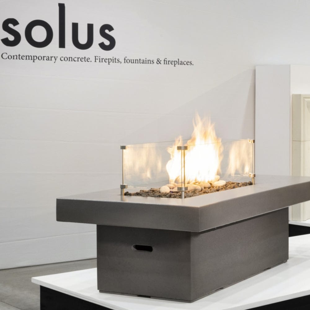 Solus Tavolo 68-Inch Large Gas Fire Pit Table — Modern Blaze