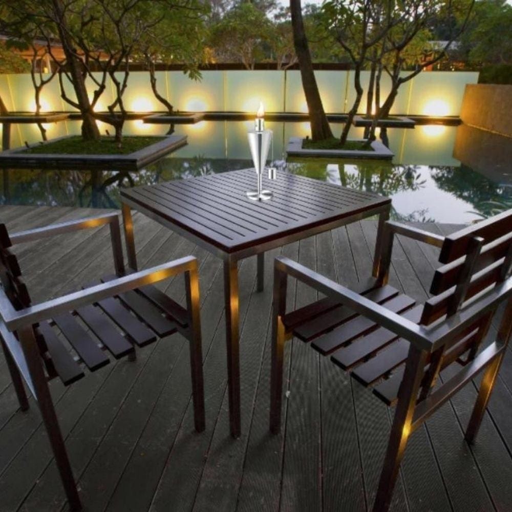 Anywhere Fireplace Stainless Steel Table Top Torch — Modern Blaze