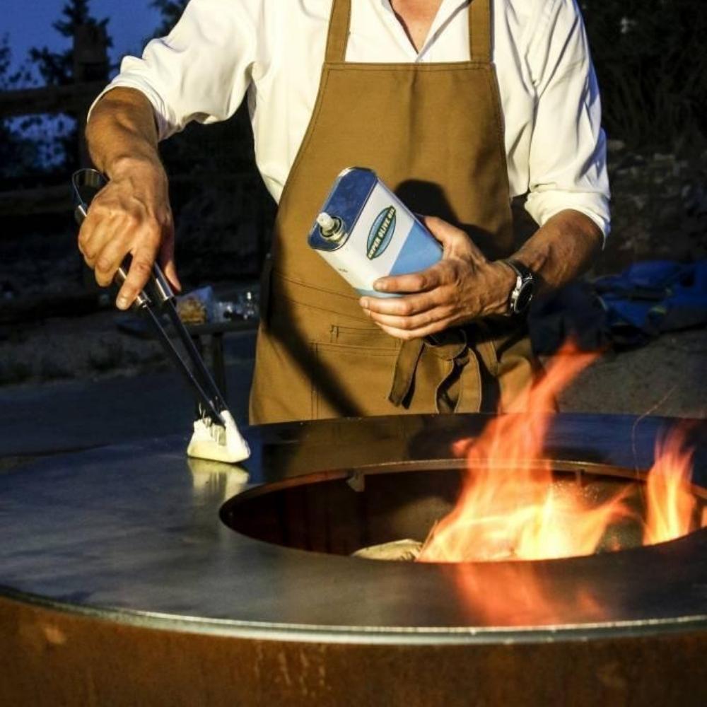 Arteflame One Series 40-Inch Corten Steel Fire Pit — Modern Blaze