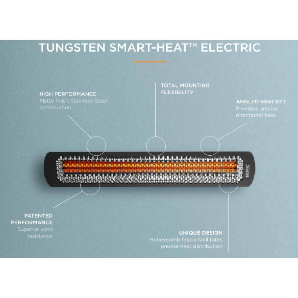 Bromic Tungsten Smart-Heat Electric Patio Heater — Modern Blaze
