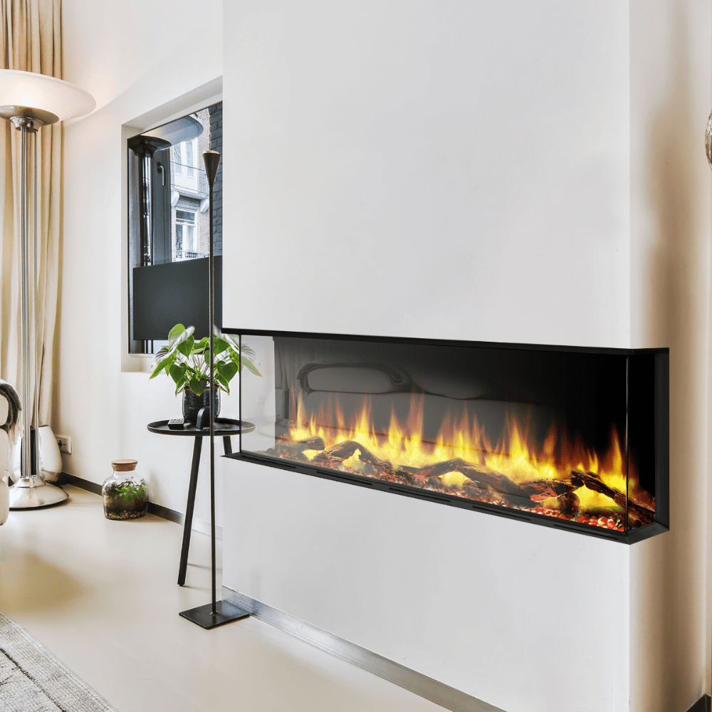 Dynasty Melody 3-Sided Smart Electric Fireplace — Modern Blaze