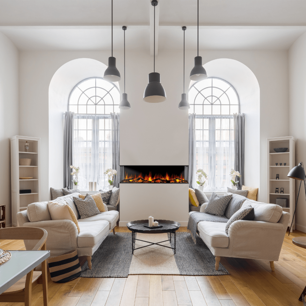 Dynasty Melody 3-Sided Smart Electric Fireplace — Modern Blaze