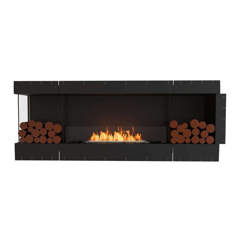 EcoSmart Fire Flex Firebox with 1 Open Side & Box — Modern Blaze