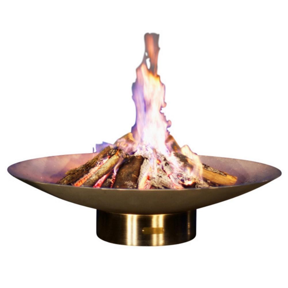 Fire Pit Art Bella Vita Stainless Steel Fire Pit – Modern Blaze