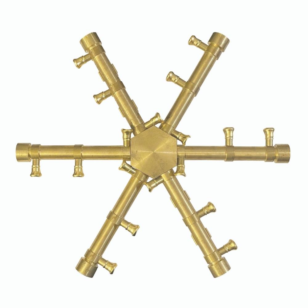 Firegear Pro Series Burning Spur - Brass Gas Burner – Modern Blaze