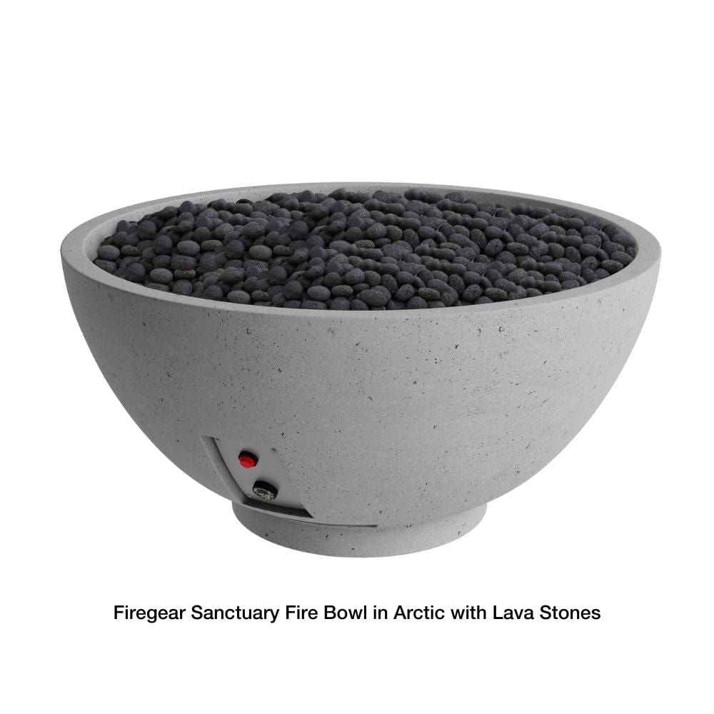 Firegear Sanctuary 30-Inch Round Gas Fire Bowl — Modern Blaze