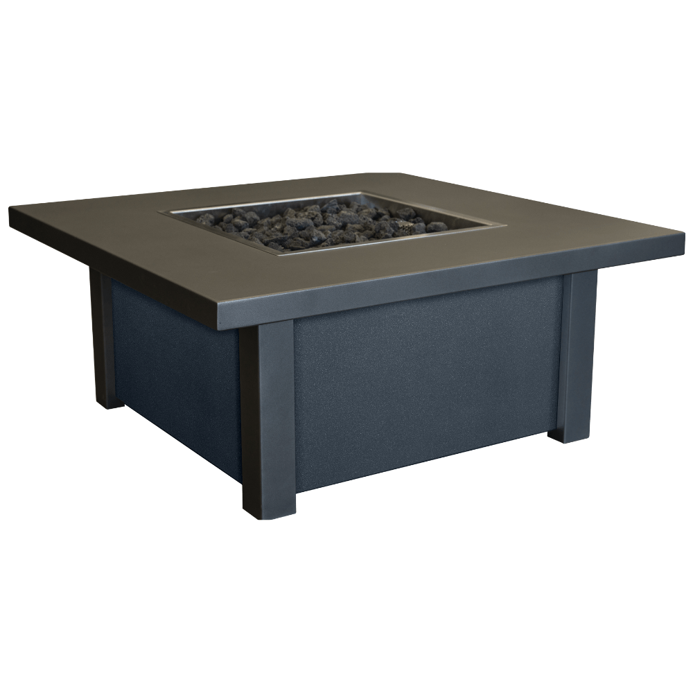 Modern Blaze 42-Inch Square Fire Pit Table