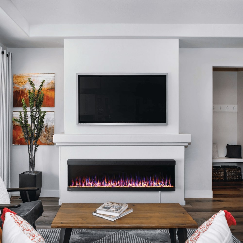 Napoleon Trivista Pictura 3-Sided Fireplace — Modern Blaze