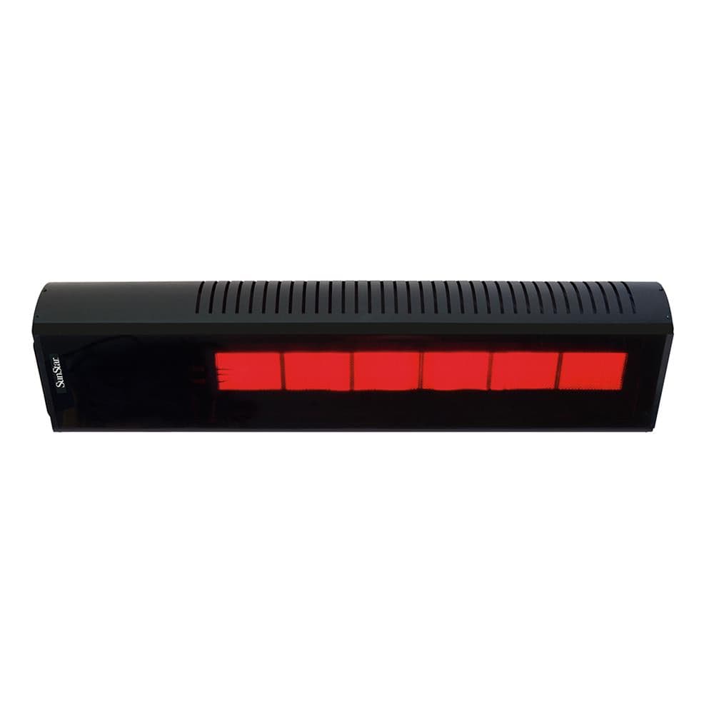 SunStar Glass Ceiling Mounted 2-Stage Infrared Gas Heater — Modern Blaze