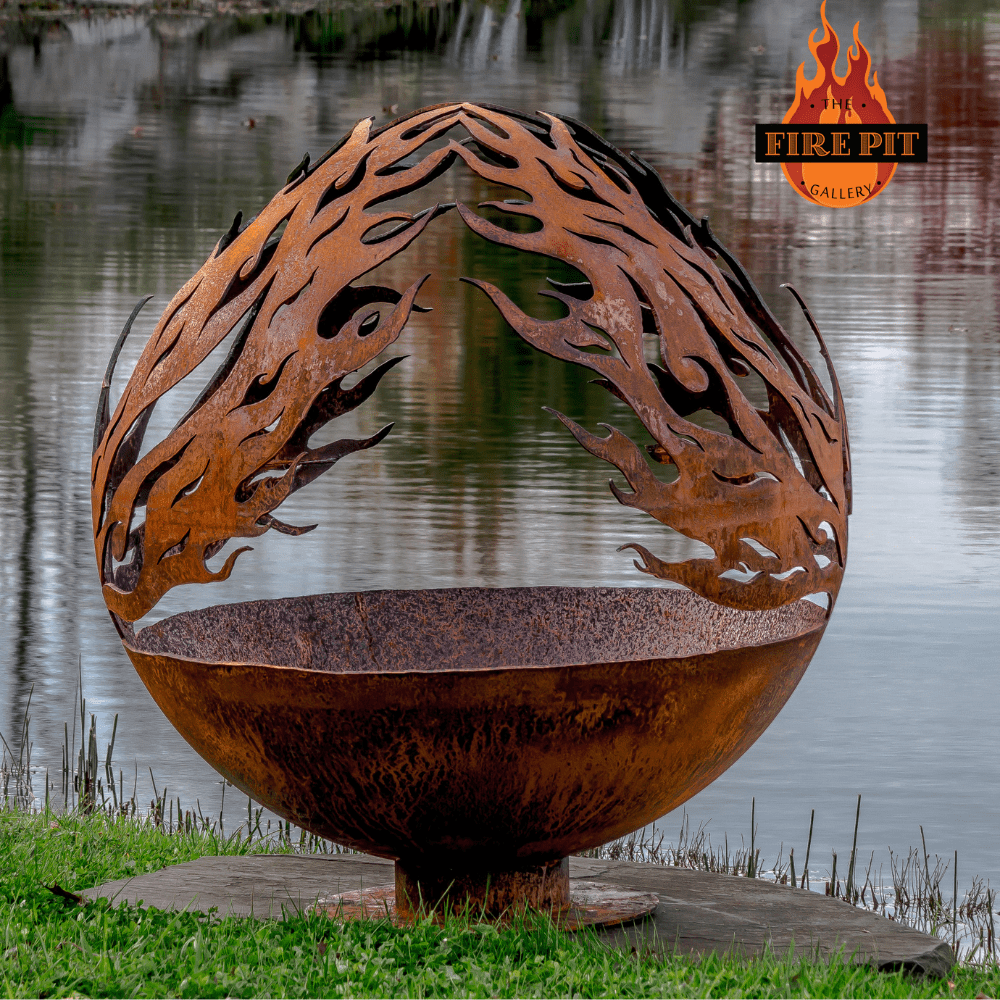 The Fire Pit Gallery 37-Inch Phoenix Rising Steel Fire Pit (7010037-37 ...